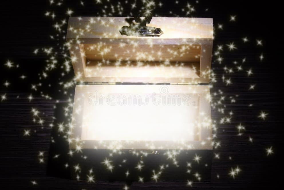 Magic chest stock image. Image of shining, jewelry, fantasy - 68359039