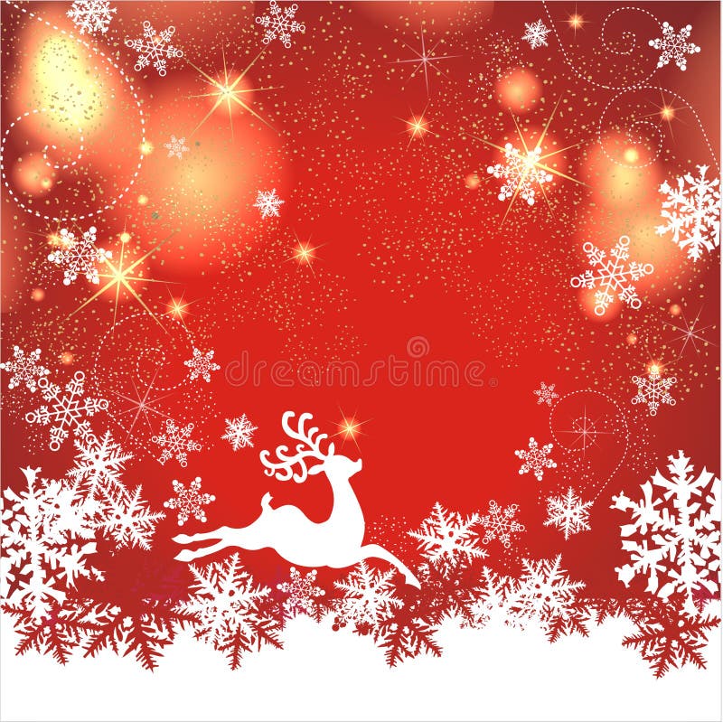 Magic christmas background stock vector. Illustration of lights - 41532413