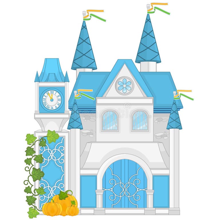 Cinderella Clock Tower Stock Illustrations – 28 Cinderella Clock Tower ...