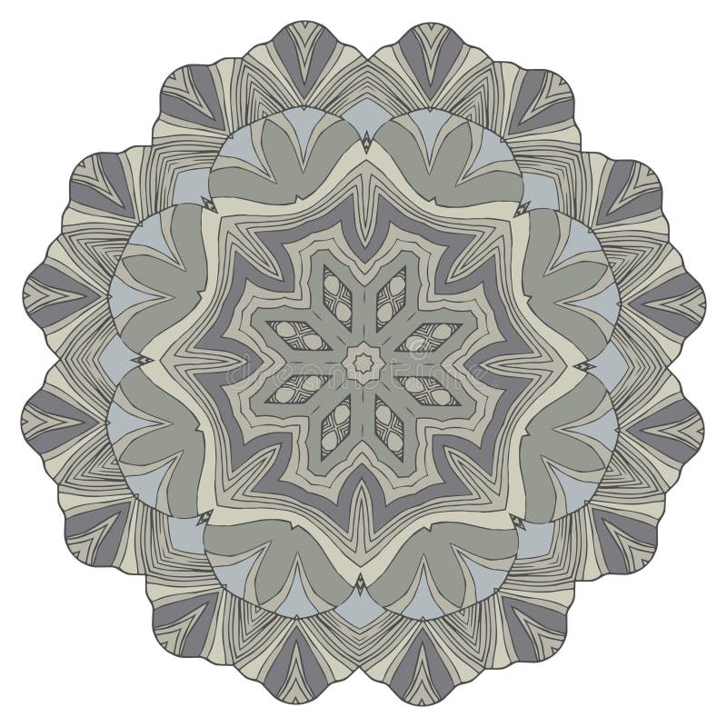 Magic circle stock vector. Illustration of floral, fabulous - 38689917