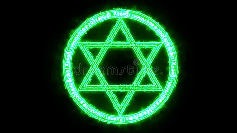 Magic Circle Glow Effect Animation Stock Video - Video of decoration ...