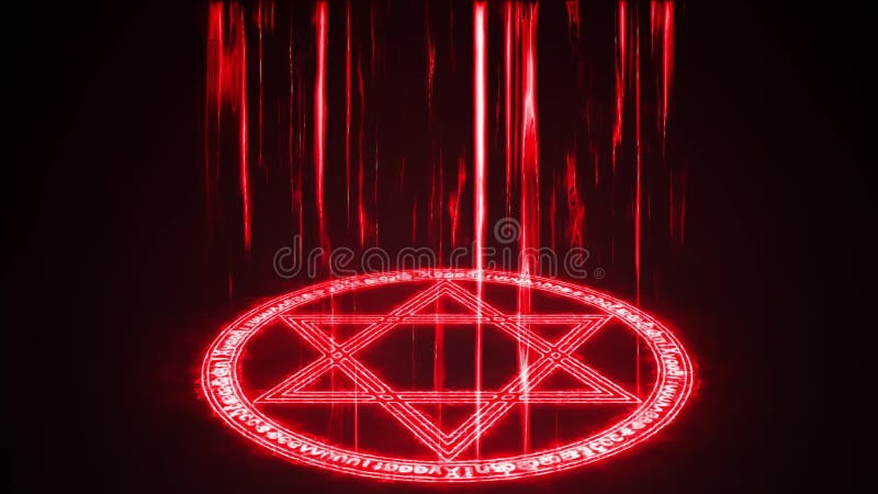 Magic Circle Glow Effect Animation Stock Video - Video of decoration ...