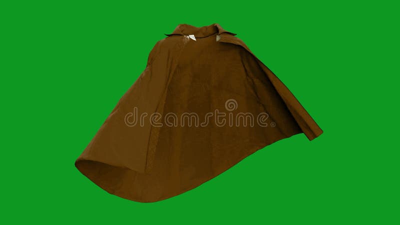 Magic Cloak Top Resolution Green Screen Video 4k Stock Video - Video of ...