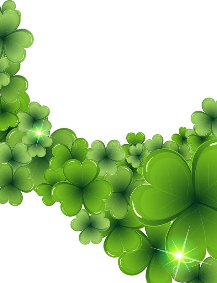 Magic clover background stock vector. Illustration of banner - 29649078