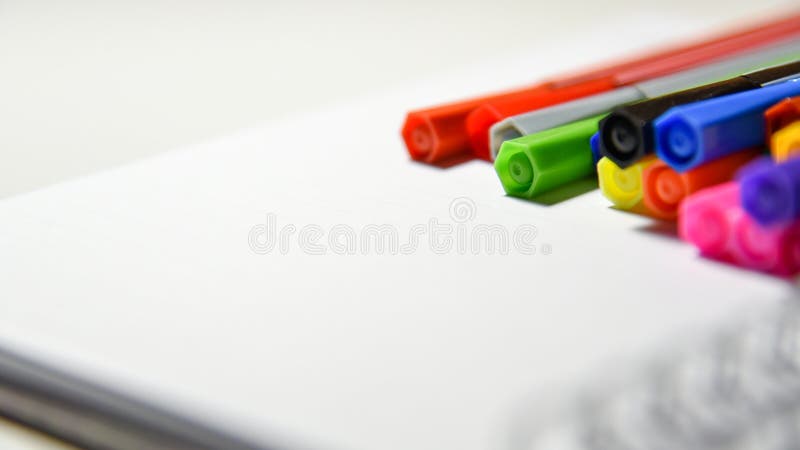 Magic Color for Drawing for Creativity Stock Image - Image of materials ...