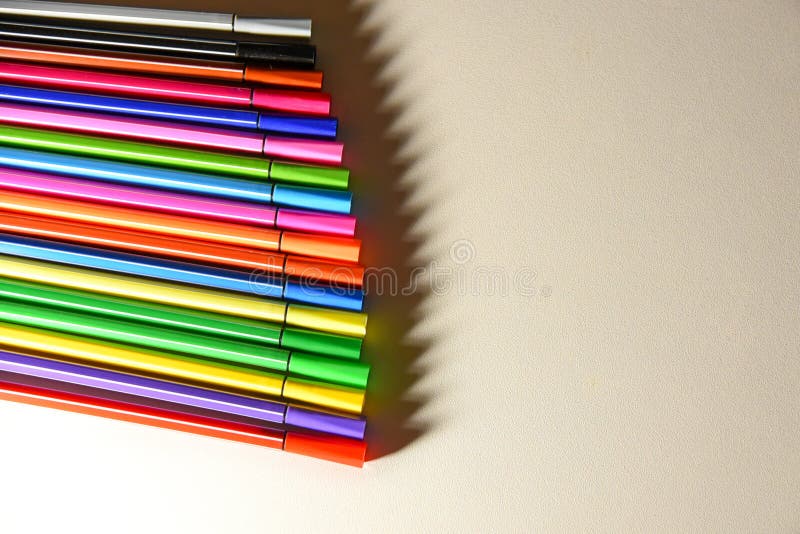 Magic Color for Drawing for Creativity Stock Photo - Image of learn ...