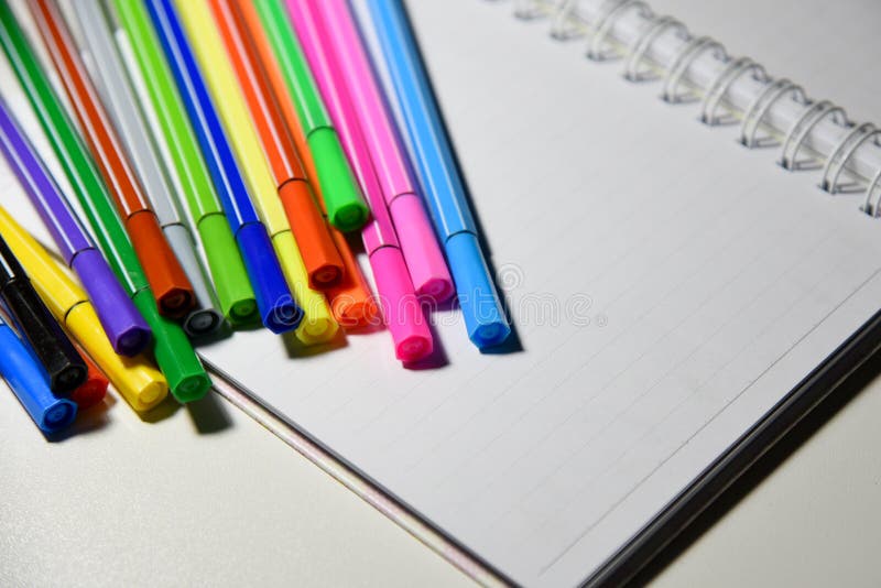 Magic Color for Drawing for Creativity Stock Photo - Image of school ...