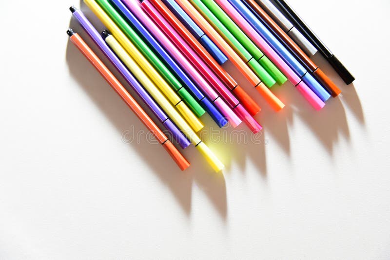 Magic Color for Drawing for Creativity Stock Photo - Image of school ...