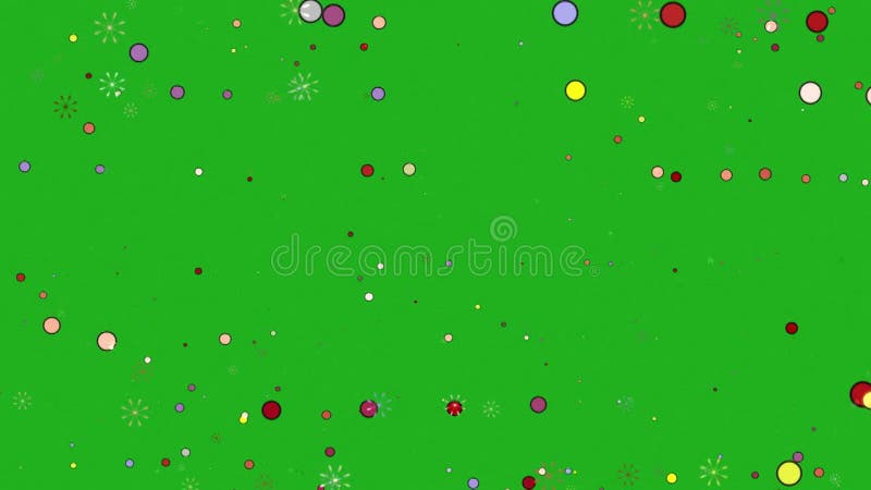 Magic Particles Green Screen Motion Graphics Stock Footage - Video of ...