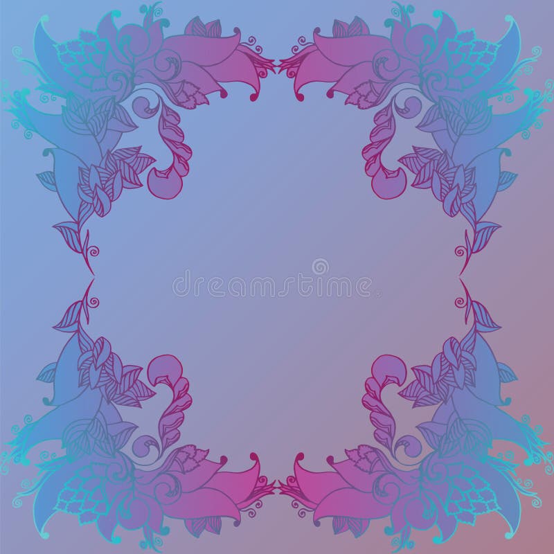 Magic colors stock vector. Illustration of asian, contours - 43598217