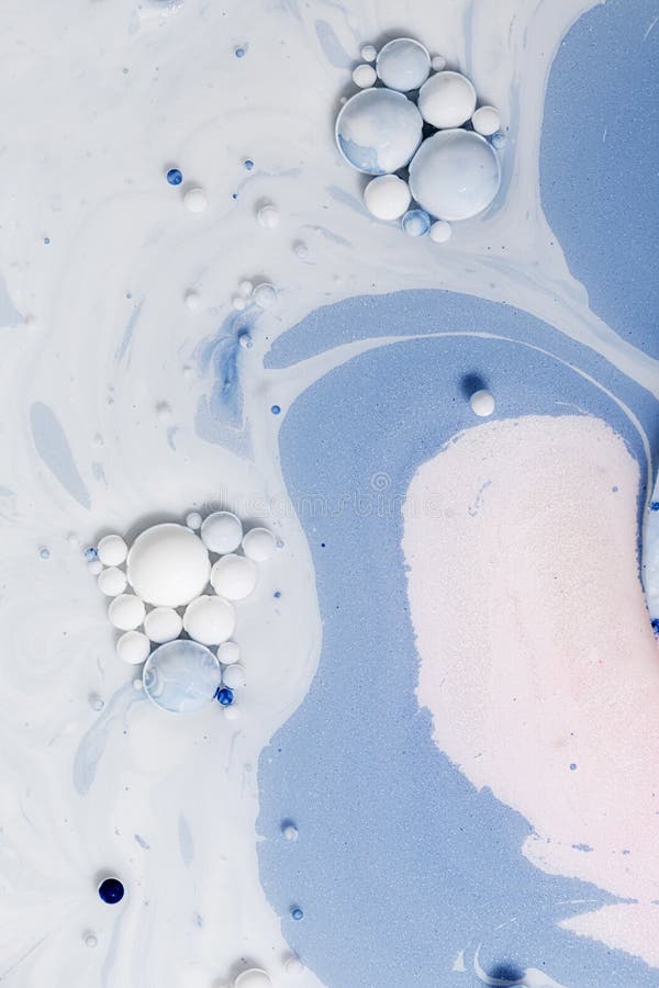 Magic, Colourful and Beautiful Effect. Bubbles in Abstract Environment ...