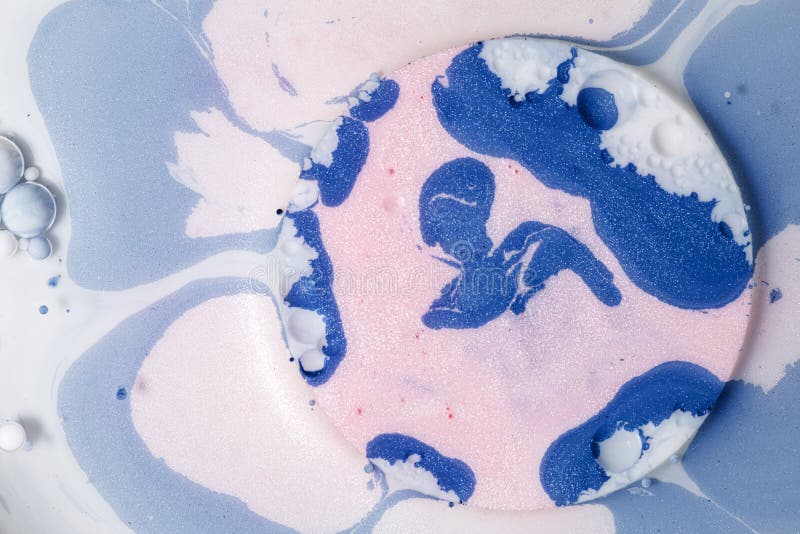 Magic, Colourful and Beautiful Effect. Bubbles in Abstract Environment ...