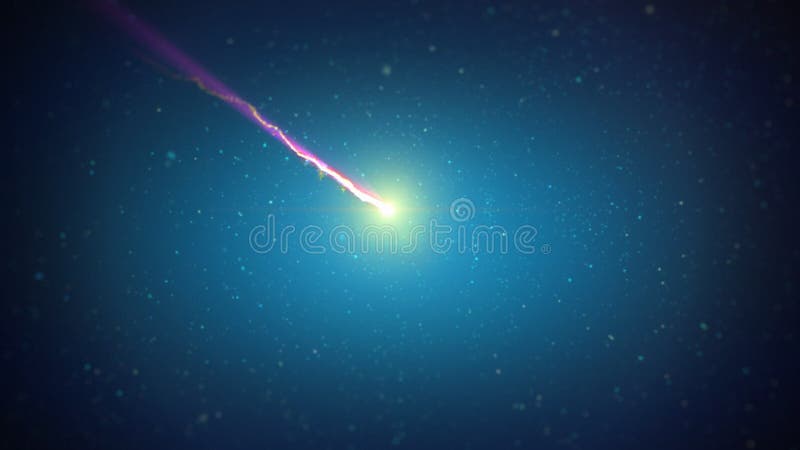 Comet loop stock footage. Video of orange, flash, bright - 39755868