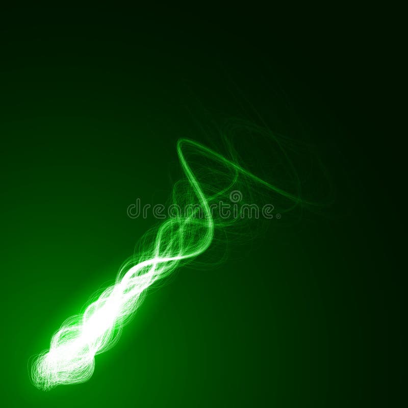 Magic Comet with Turbulenced Tails Stock Vector - Illustration of ...