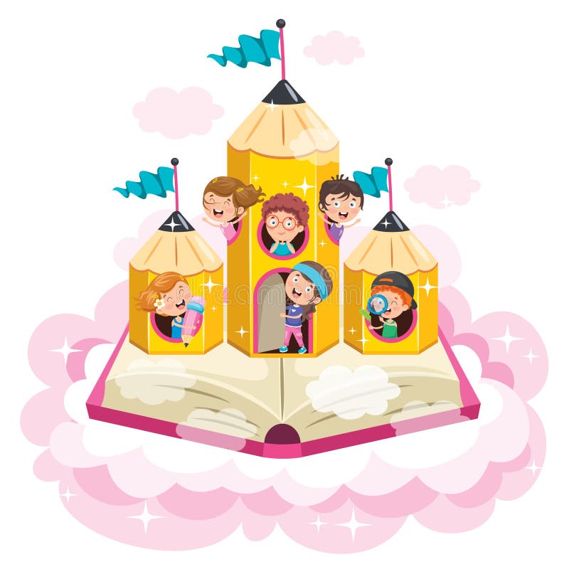 Children Playing Magic Land Stock Illustrations – 21 Children Playing ...