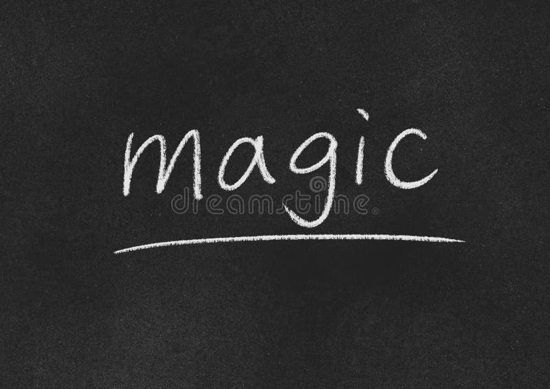Magic stock image. Image of word, concept, background - 146403161