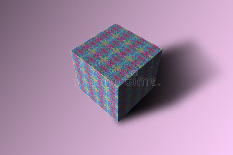 Magic Cube Gift Box Mystery Magical Mysterious Tribal Dimensional ...