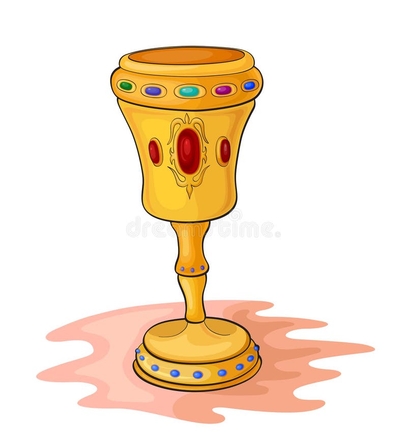 Magic cup stock illustration. Illustration of cartoon - 49371441
