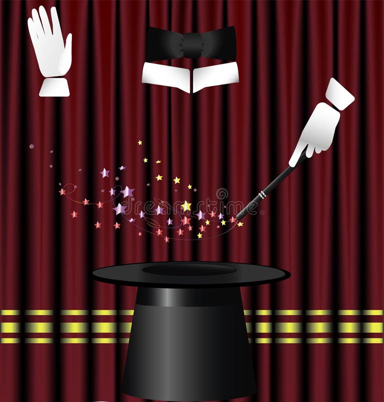 Hat Curtain Stock Illustrations – 2,354 Hat Curtain Stock Illustrations ...