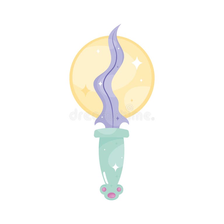 Magic dagger design stock vector. Illustration of iron - 289174802