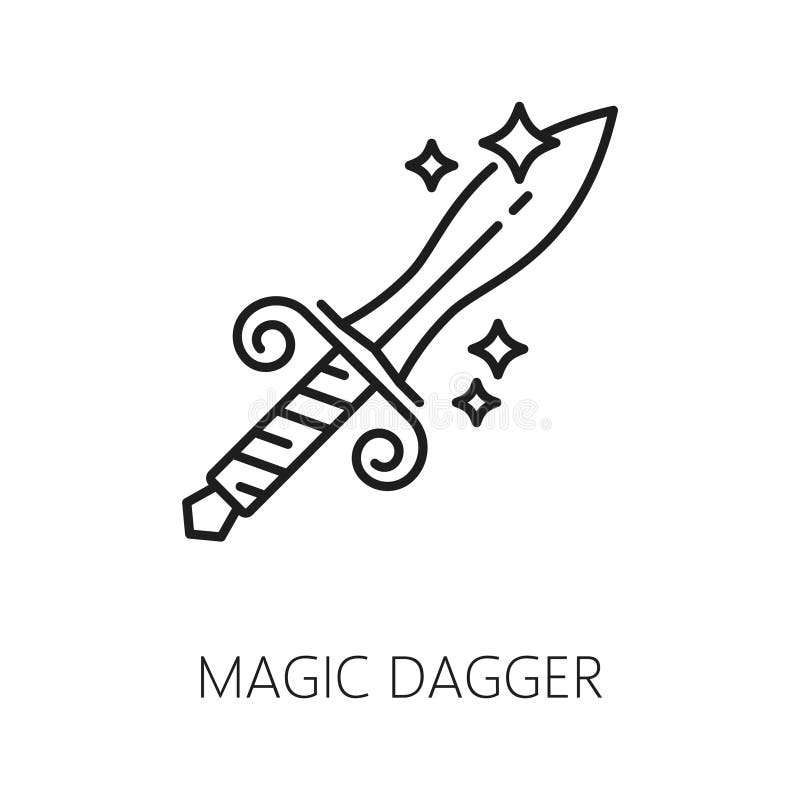 Mystic Dagger Stock Illustrations – 573 Mystic Dagger Stock ...