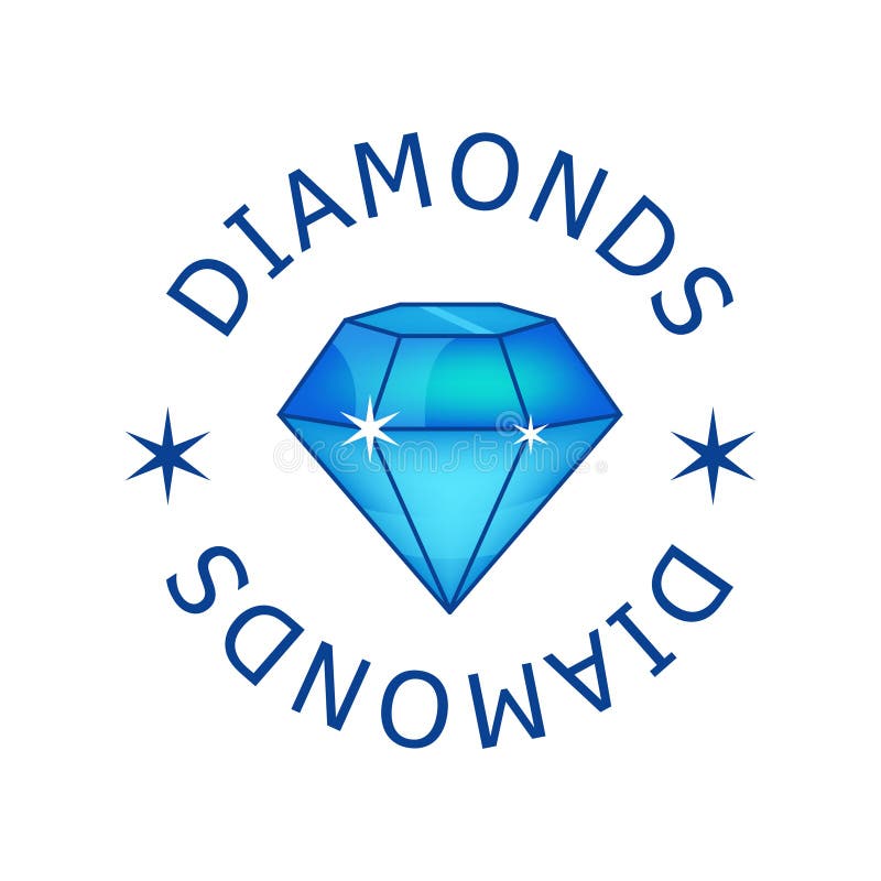 Magic Diamond with Beautiful Facets Created by Special Treatment that ...