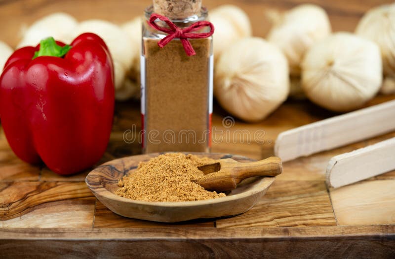Magic dust rub stock image. Image of basil, eating, green - 309031421