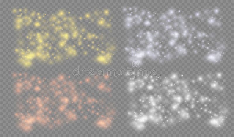 Magical Effect of Snow and Space Stock Vector - Illustration of line ...