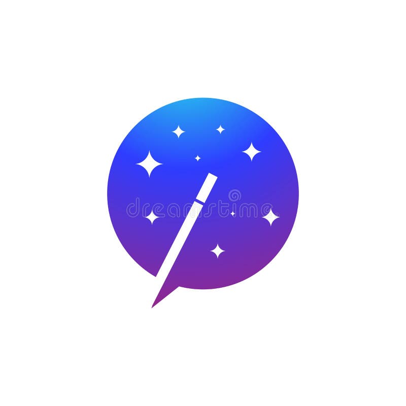 Magic Element Vector Icon Illustration Stock Vector - Illustration of ...
