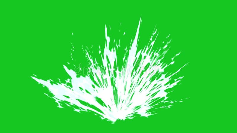 Magic Energy Flashes Motion Graphics with Green Screen Background Stock ...