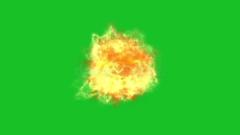 Magic Energy on Green Screen Background Motion Graphic Effect. Stock ...