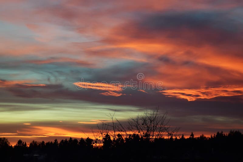 Magic evening stock photo. Image of magic, powerful, dimming - 77790778