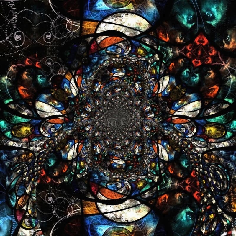 Magic eyes stock illustration. Illustration of drawing - 190486347