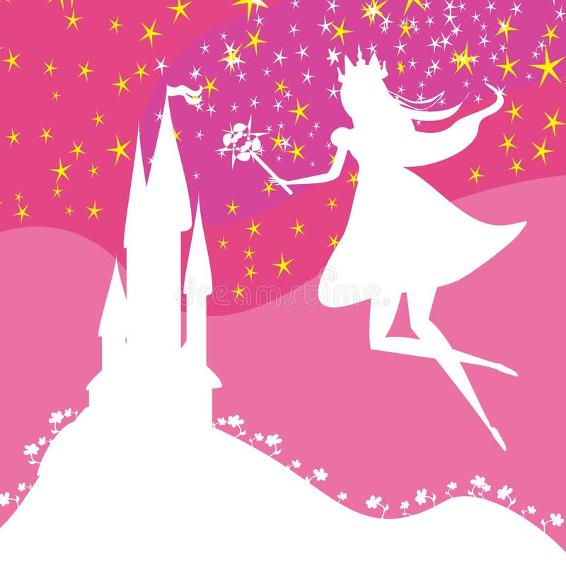 Magic Fairy Tale Princess Castle Stock Vector - Illustration of objects ...