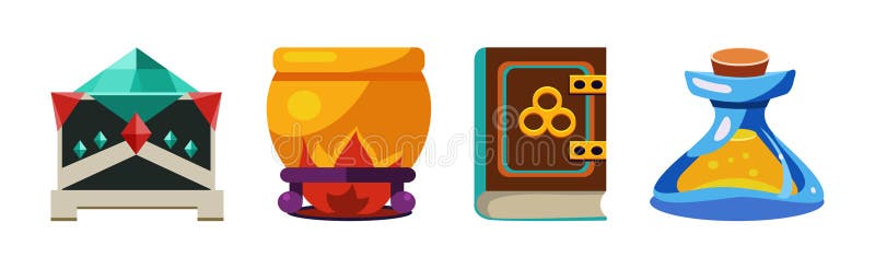 Wizardry Items Stock Illustrations – 277 Wizardry Items Stock ...