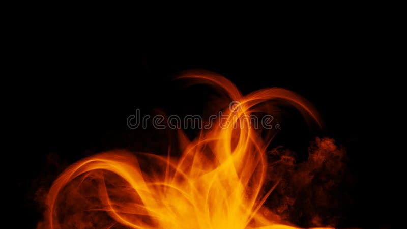 Magic Fire on Isolated Background. Perfect Explosion Effect for ...