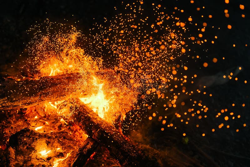 Collection of Magic Fire Bokeh Photos - Dreamstime ID:25252