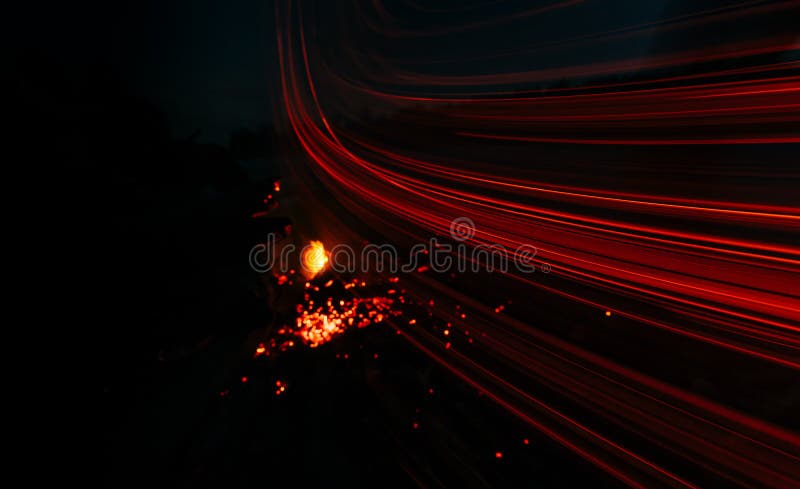 Magic fire stock photo. Image of firewood, highlights - 54230032