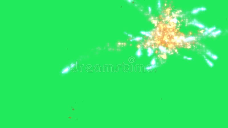 Magic Fireworks with Particles and Sparks Stock Footage - Video of ...
