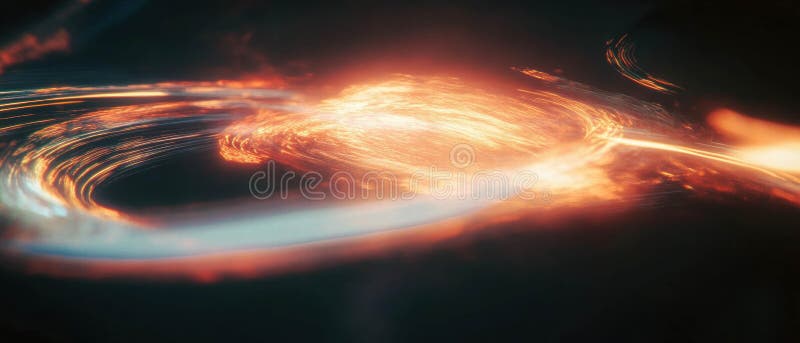 Magic Flames Dancing in Colorful Patterns Against a Black Background ...