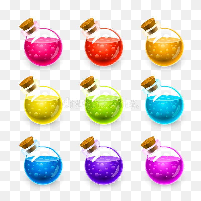 Liquid Potions Transparent Background Stock Illustrations – 122 Liquid ...