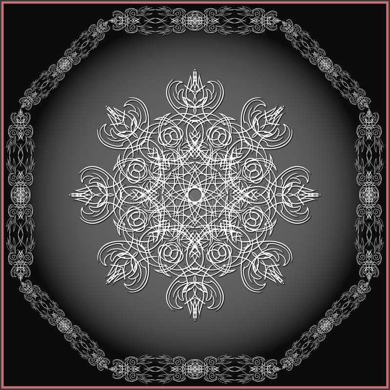 Magic flower stock illustration. Illustration of mandala - 50347855