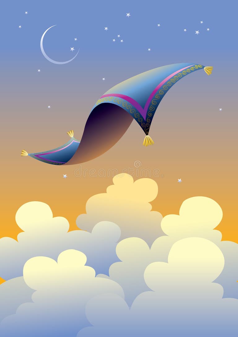 Carpet Flying Stock Illustrations – 2,424 Carpet Flying Stock ...