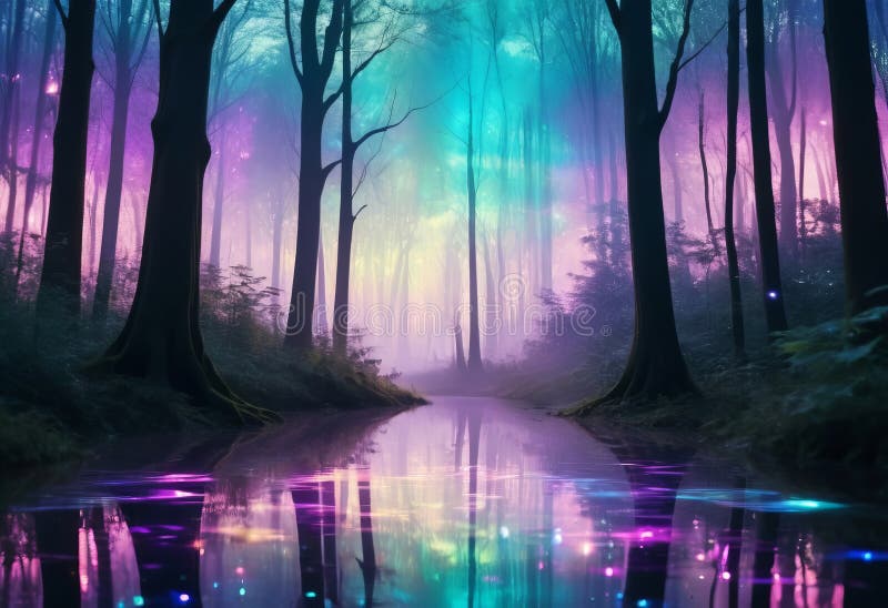 Magic Forest Background Stock Illustrations – 80,225 Magic Forest ...