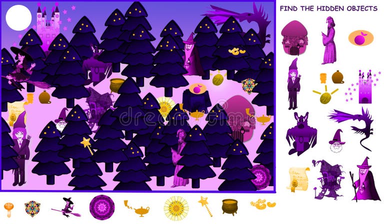Hidden Object Game Puzzle Forest Stock Illustrations – 27 Hidden Object ... Hidden Object Game Puzzle Forest Stock Illustrations – 27 Hidden Object ...