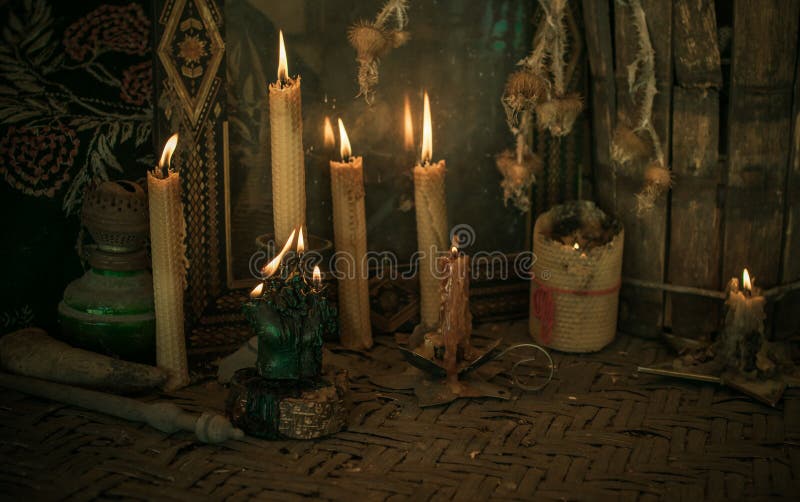 Magic and Fortune Teller, Destiny Concept Stock Image - Image of light ...