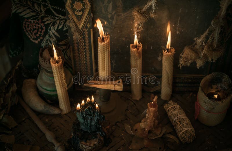 Magic and Fortune Teller, Destiny Concept Stock Image - Image of ...