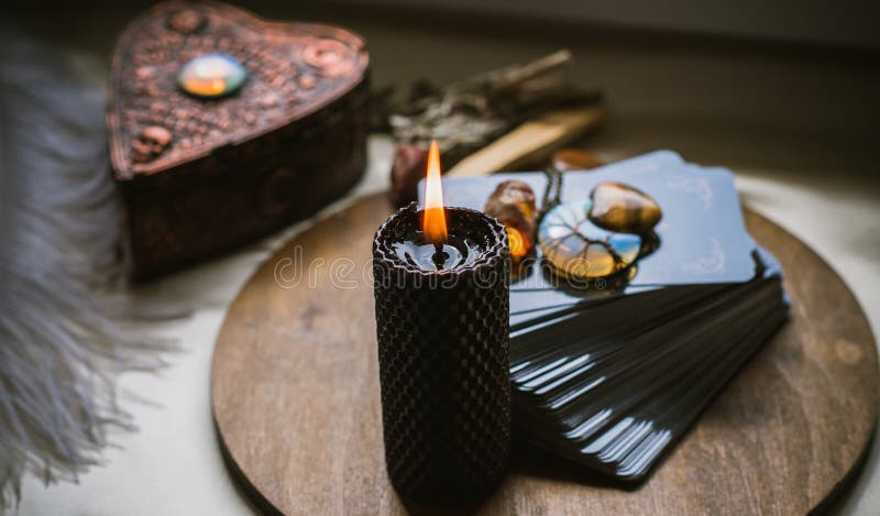 Magic and Fortune Teller, Destiny Concept Stock Photo - Image of table ...