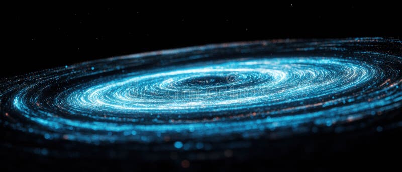 Magic Galaxy Effect in a Swirling Starry Background with Mystical ...