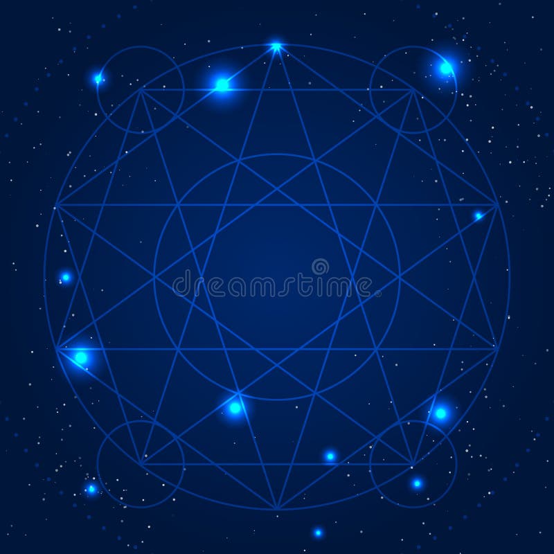 Vector Magic Geometry Signs Stock Vector - Illustration of navigation ...